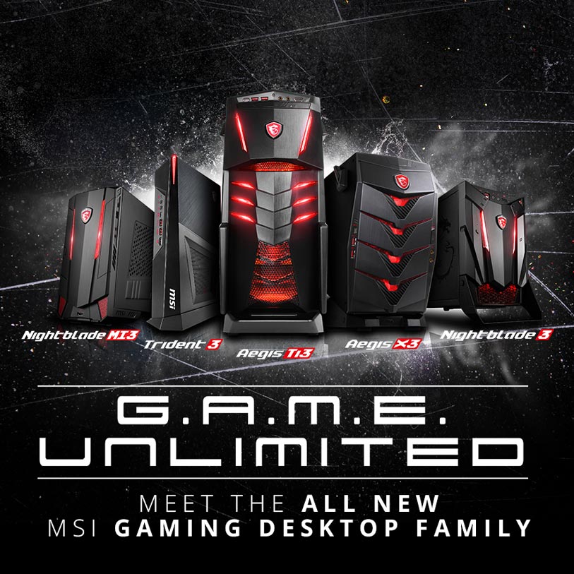 The Best Gaming PC 2018 | Gaming Desktop | MSI