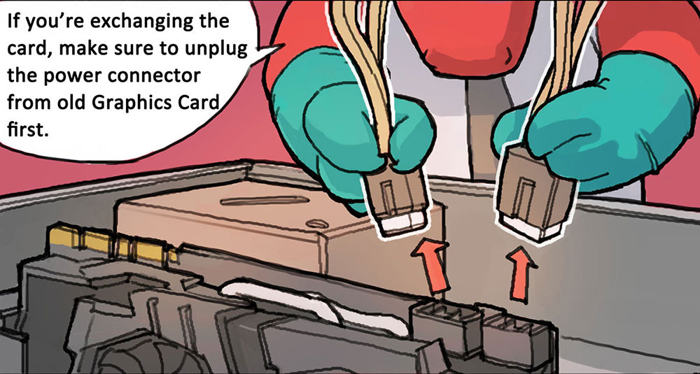 How to install a GPU - a comic with MSI's dragon : r/pcmasterrace