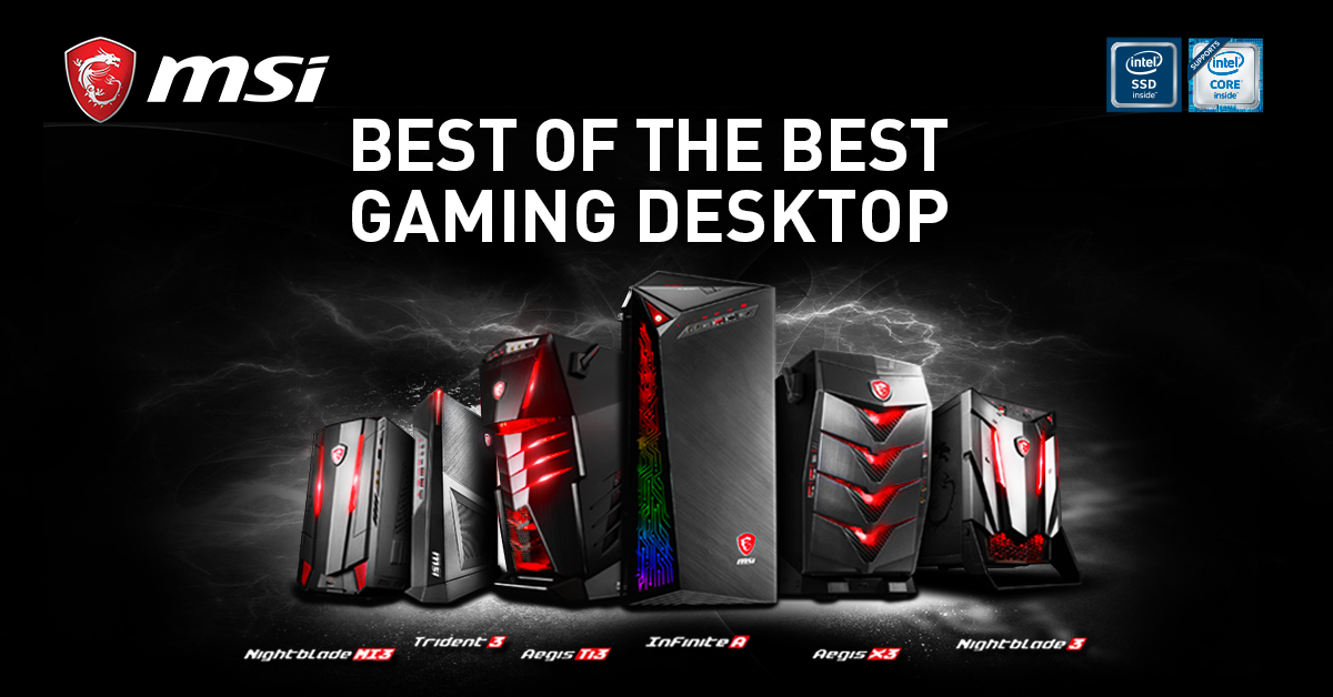 Le meilleur PC de jeu 2018 | PC de bureau Gaming | MSI