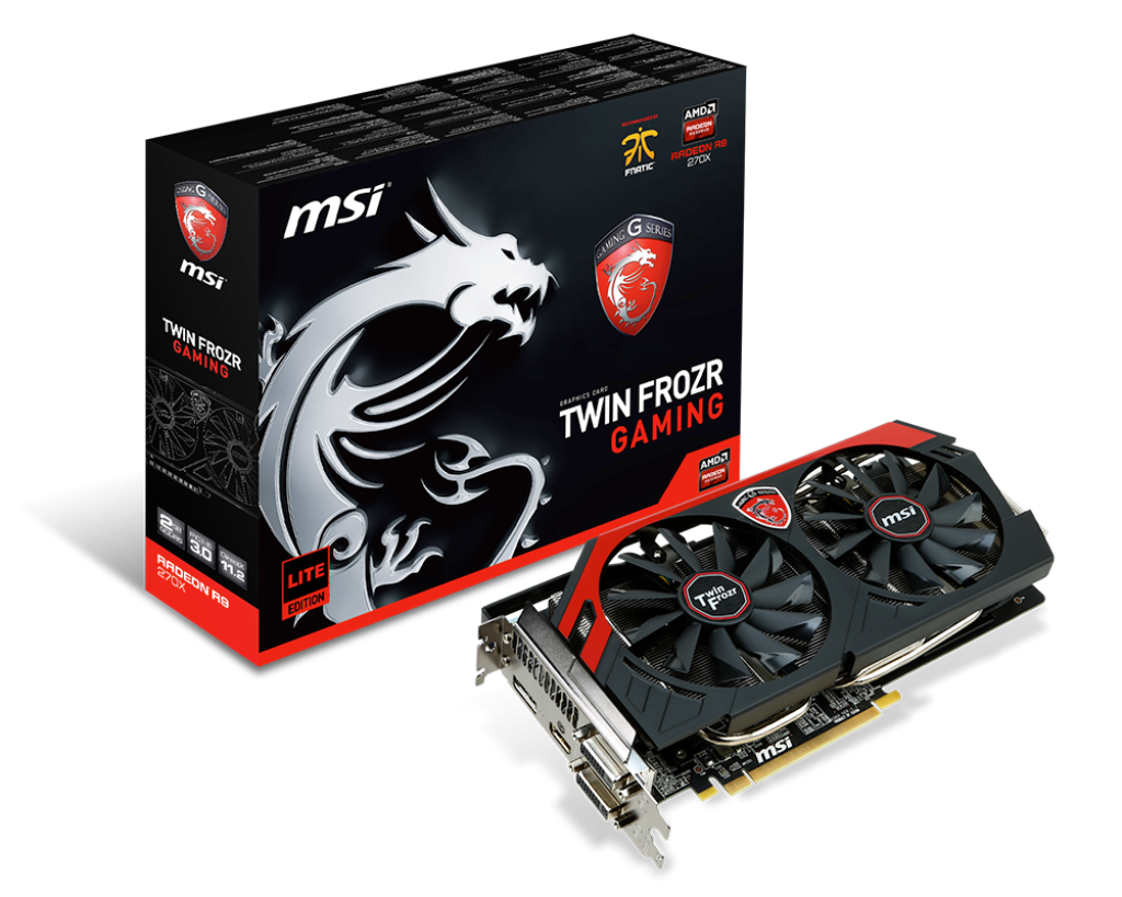 Specification Radeon R9 270X GAMING 2G LE Specification Radeon R9 270X GAMING 2G LE