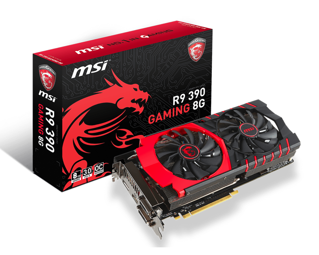Specification Radeon R9 390 GAMING 8G MSI Global The Leading Brand