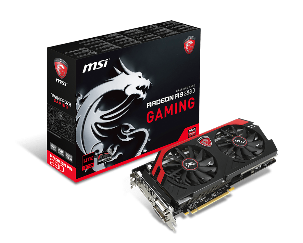 Specification Radeon R9 290 GAMING 4G LE MSI Indonesia