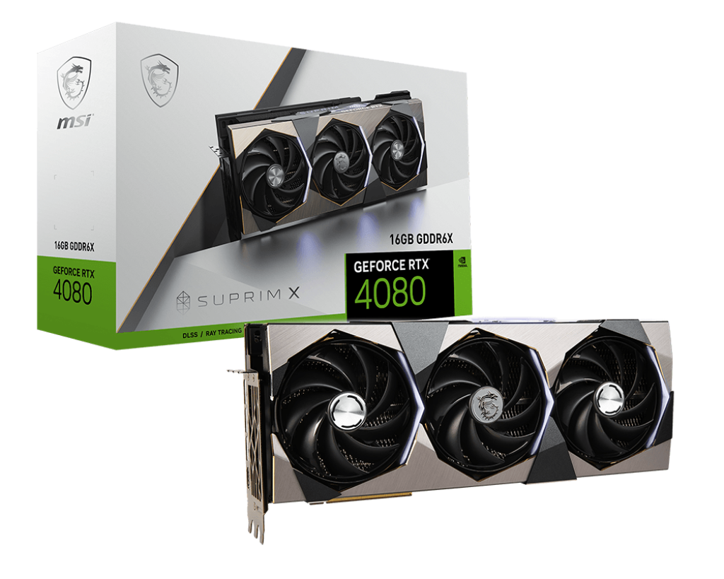 MSI GeForce RTX 4080 16GB SUPRIM X MSI GeForce RTX 4080 16GB SUPRIM X