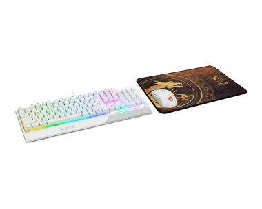 MSI VIGOR GK30 WHITE BUNDLE - НАЧНИ СВОЮ ИГРУ | ПЕРИФЕРИЙНЫЕ УСТРОЙСТВА MSI