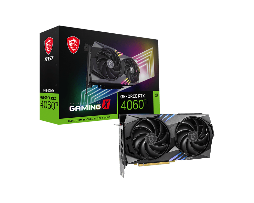 MSI GeForce RTX 4060 Ti GAMING X 8G MSI GeForce RTX 4060 Ti GAMING X 8G