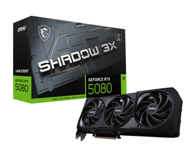 MSI GeForce RTX™ 5080 16G SHADOW 3X