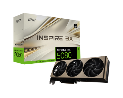 MSI GeForce RTX™ 5080 16G INSPIRE 3X