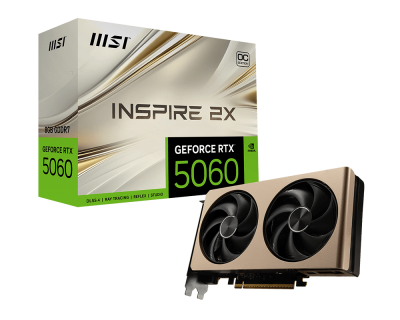 MSI GeForce RTX™ 5060 8G INSPIRE 2X OC
