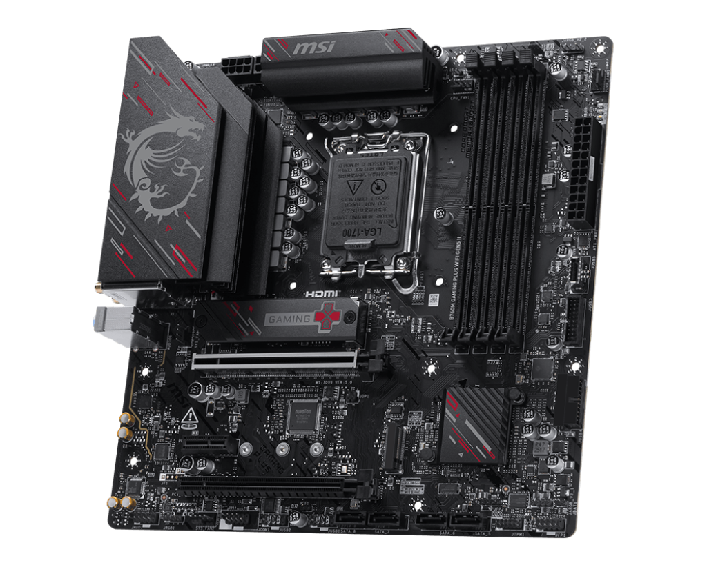 B760M GAMING PLUS WIFI GEN5 II - Intel 14th/13th/12th Gen -12 Phases ...