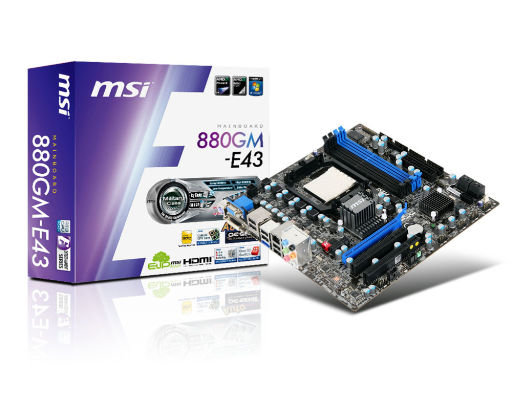 Specification 880GM-E43 | MSI Italy