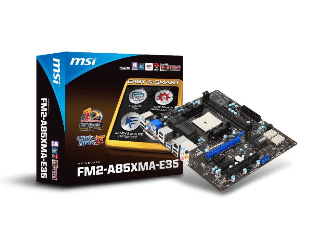 Specification FM2-A85XMA-E35 | MSI Mexico